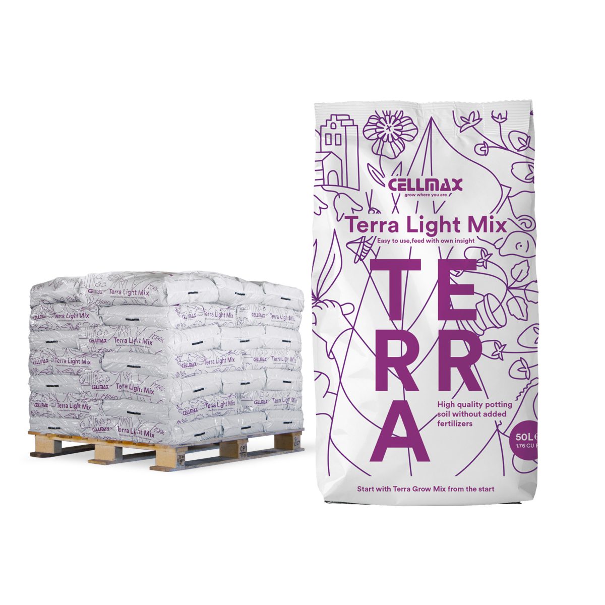 Terra Light universal potting soil - Cellmax