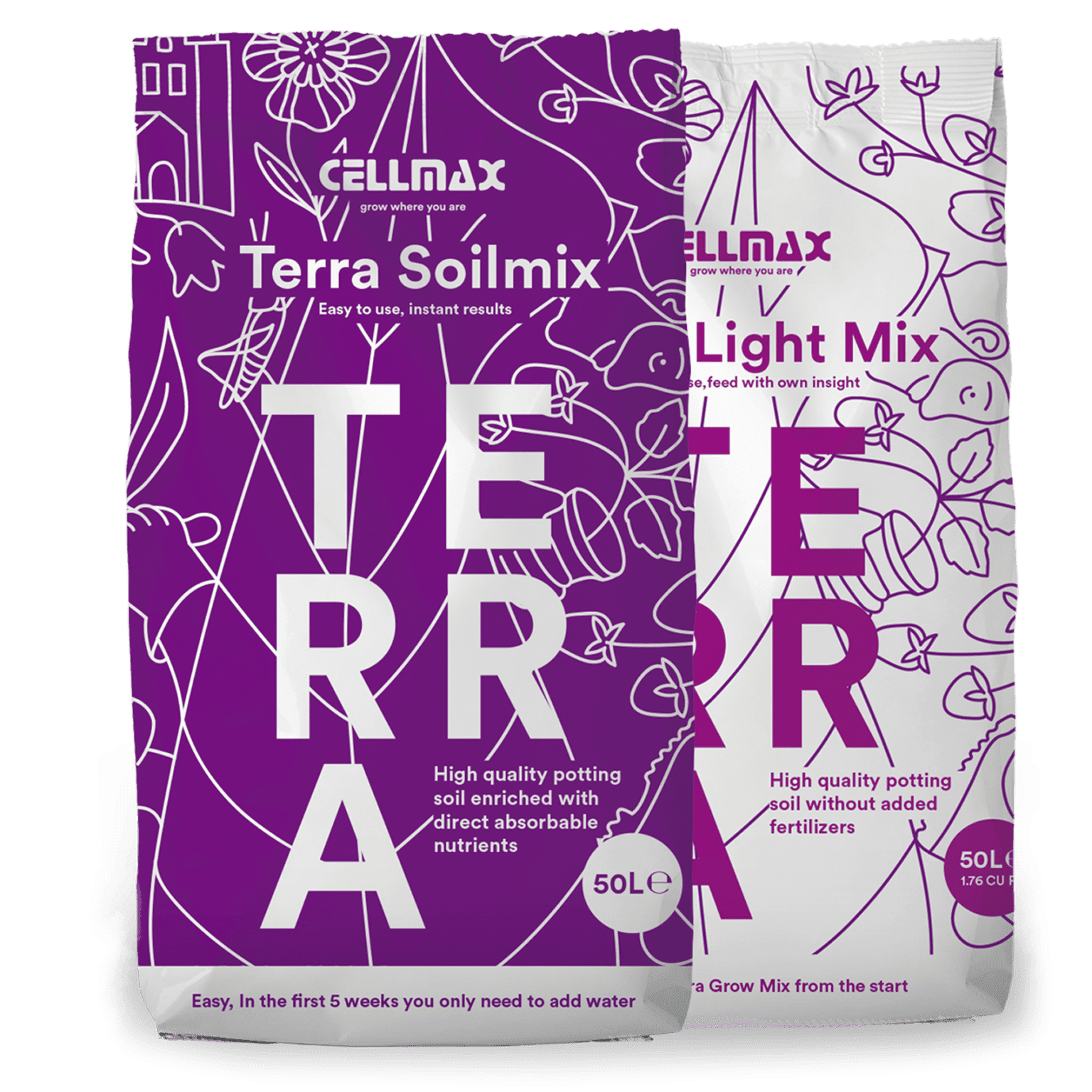 Information on potting soil - Cellmax